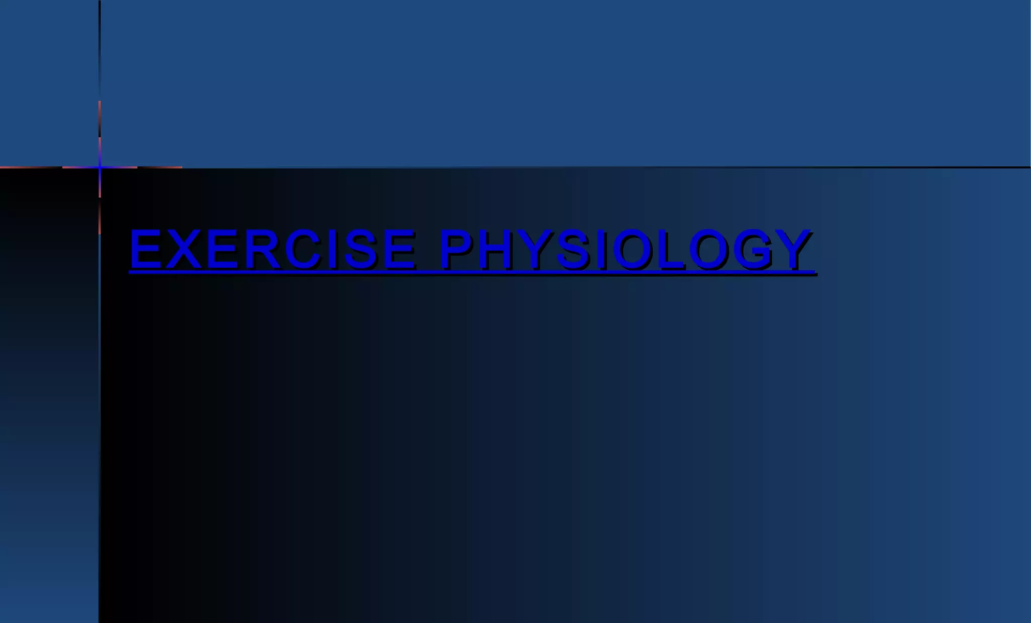 Lec 6a resp Physiology of Exercise | PPT