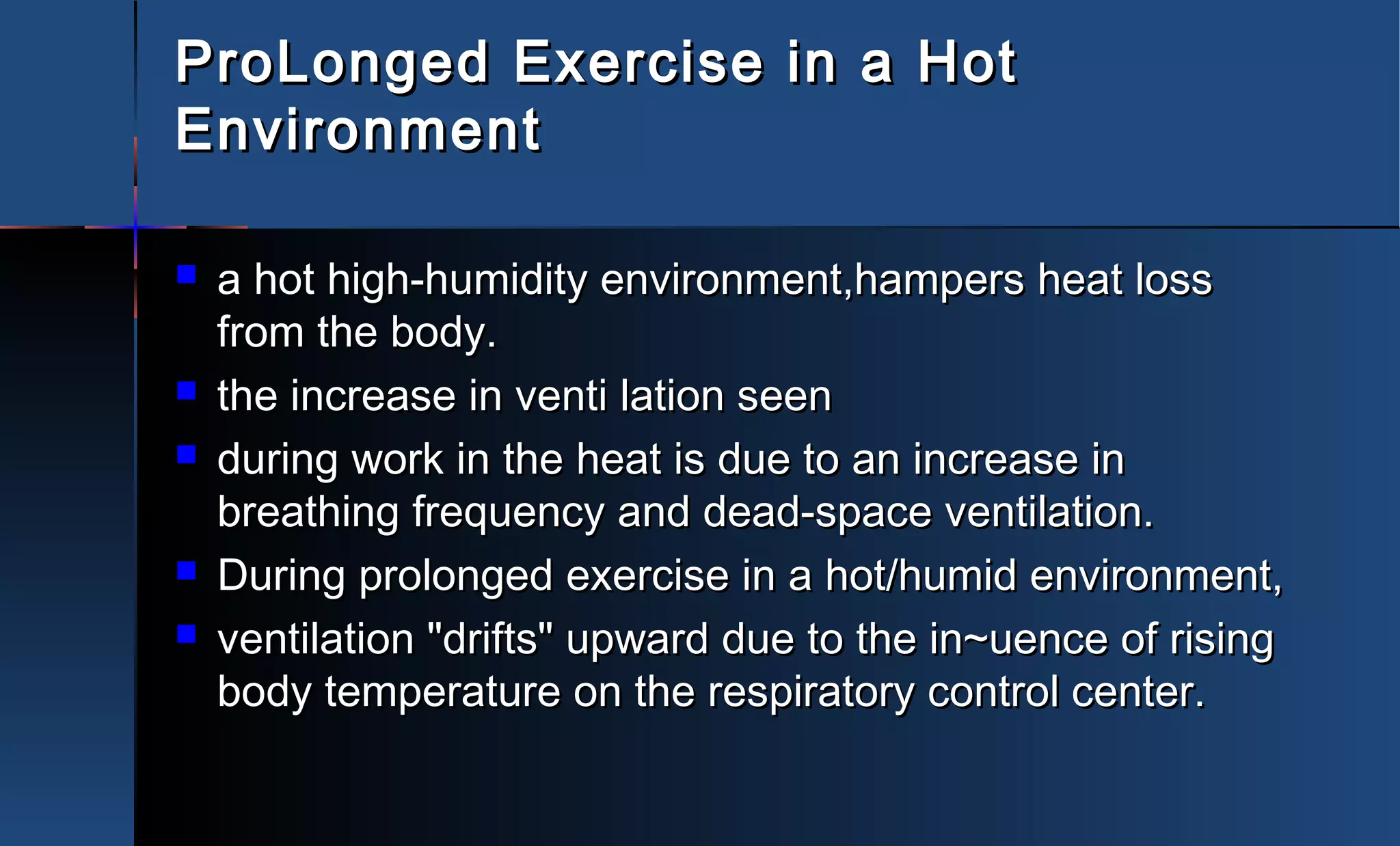 Lec 6a resp Physiology of Exercise | PPT
