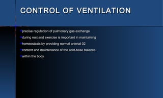 Lec 6a resp Physiology of Exercise | PPT
