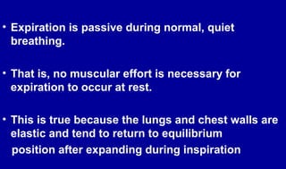 Lec 6b resp Physiology of Exercise | PPT