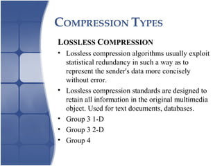 Lec6 compression | PPT