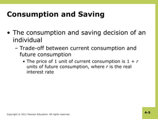 lec 6 consumption saving and investment.ppt