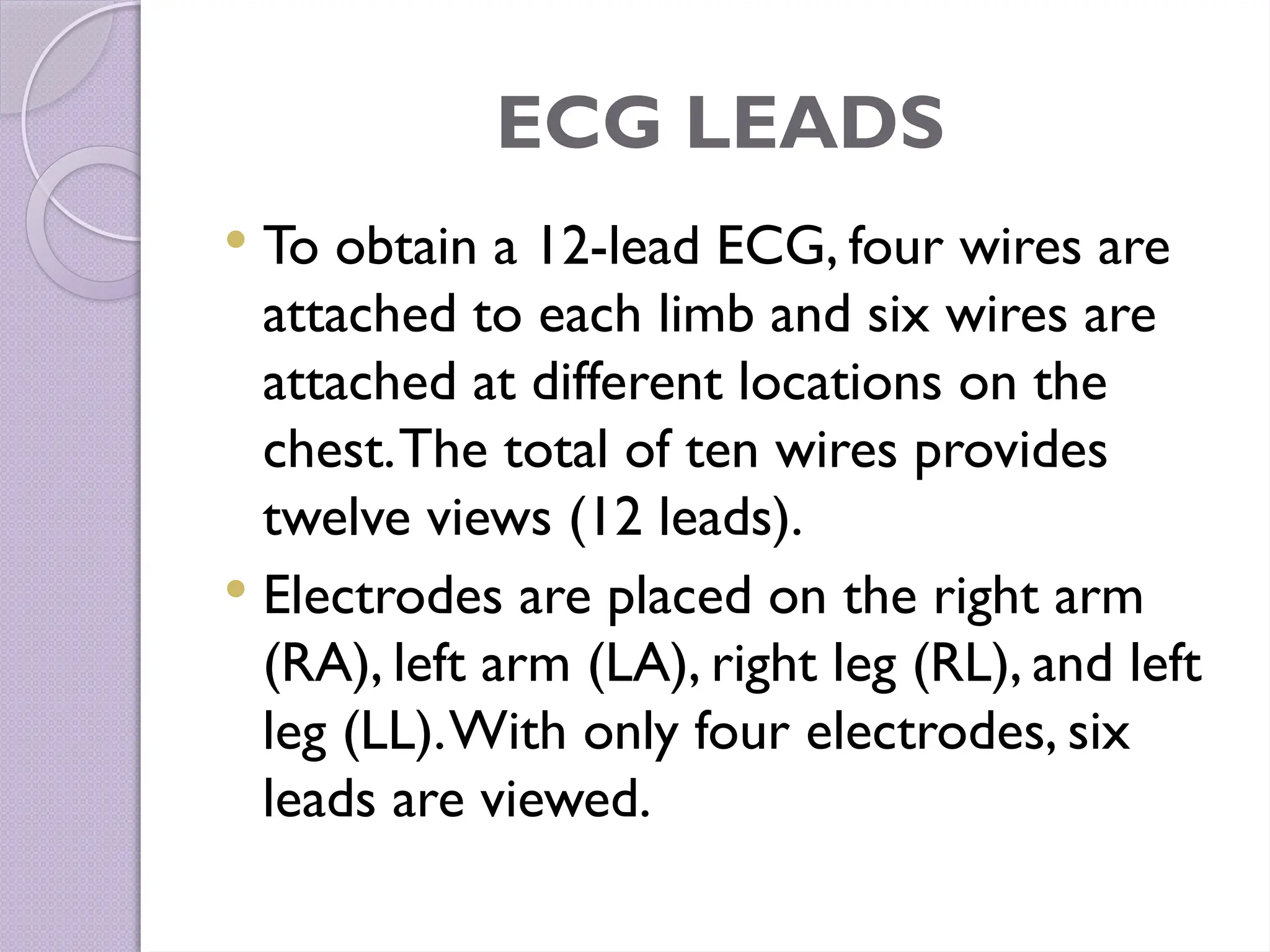 Lec 6 ECG.pptx cardiopulmonary physical therapy | PPTX