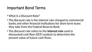 Lec 6 FM Numl 2024 concepts in valuation of bonds | PPT