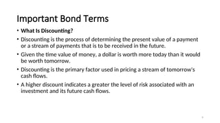 Lec 6 FM Numl 2024 concepts in valuation of bonds | PPT