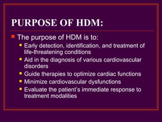 Lec # 6 hemodynamic monitoring | PPT