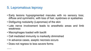 Lec 6 leprosy | PPTX