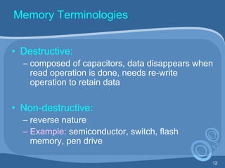 Lec 6 memory | PPT