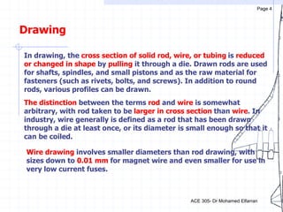 ACE305: Aircraft Components Design and Manufacture | PPT