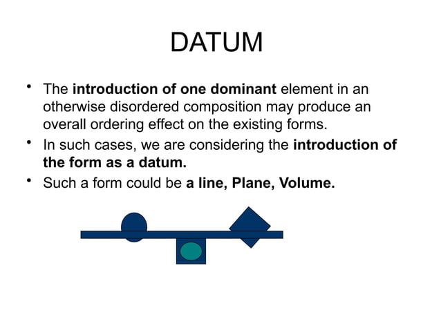 lecture Ordering principles of shapespptx | PPT