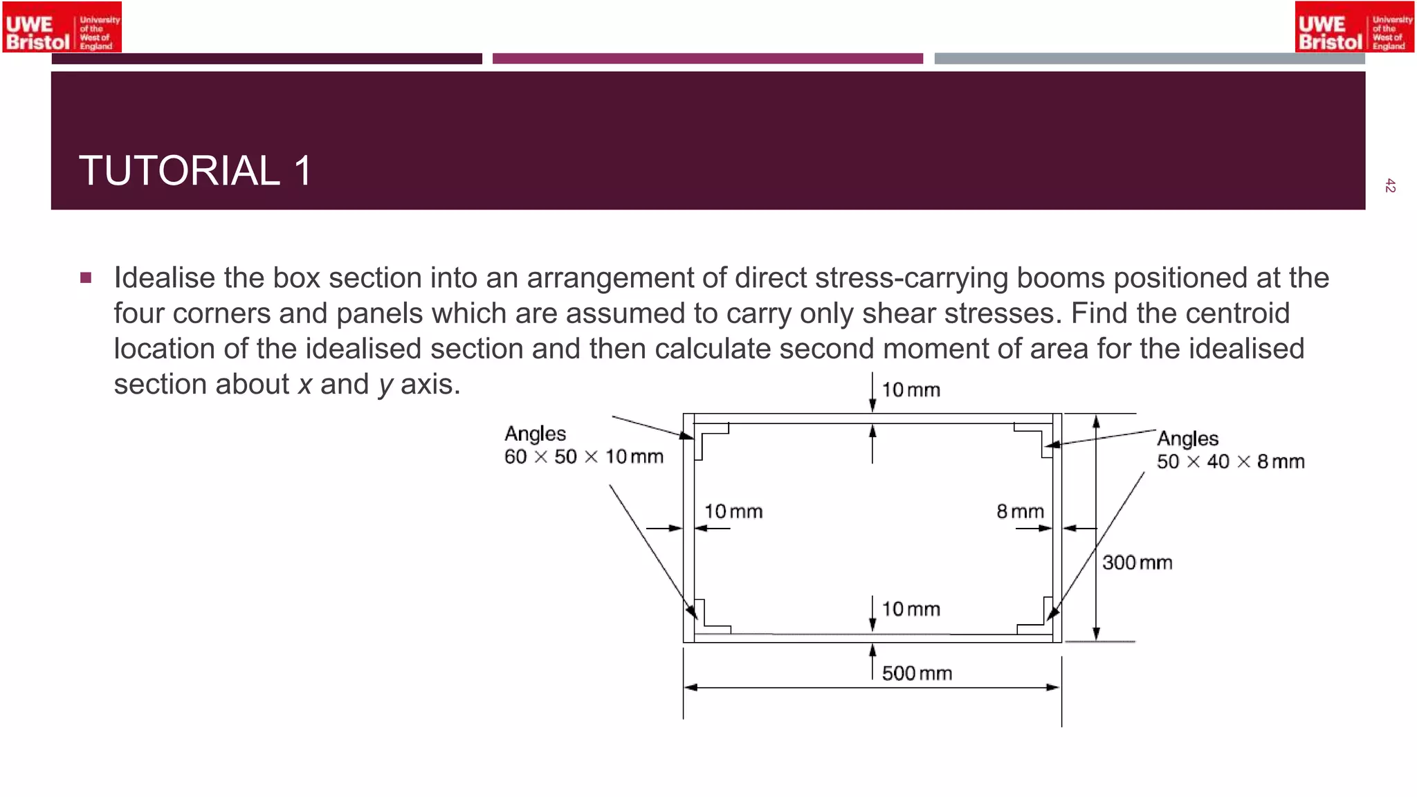 Lec6-Aircraft structural idealisation 1 | PPTX