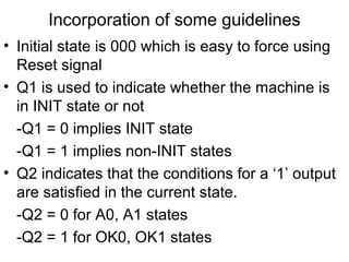 State Machine Design and Synthesis | PPT