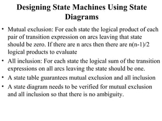 State Machine Design and Synthesis | PPT