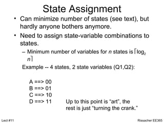 State Machine Design and Synthesis | PPT