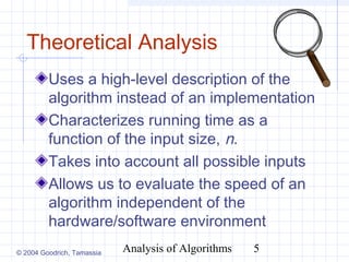 Analysis of Algorithum | PPT