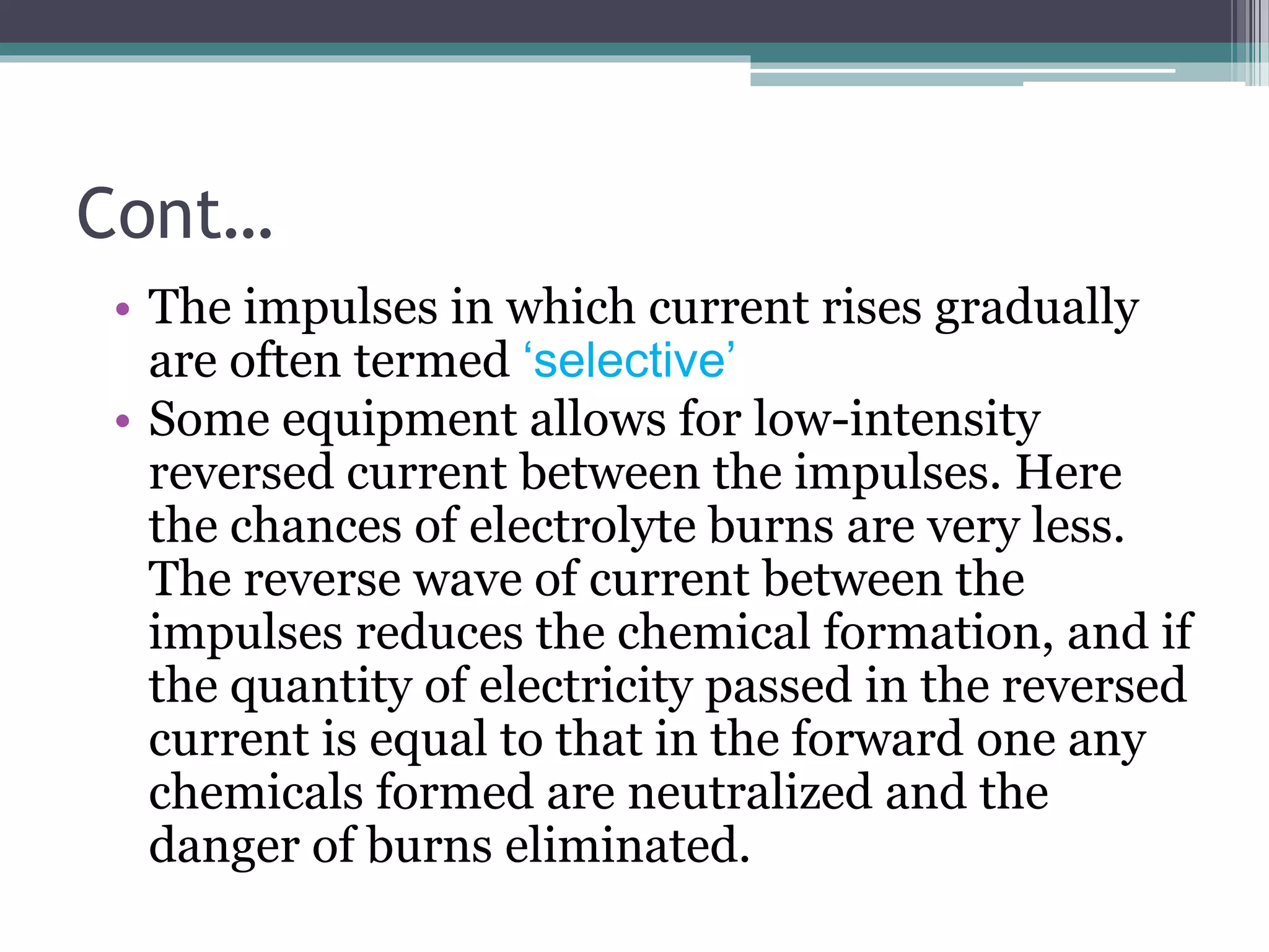 Interrupted Direct Current | PPTX