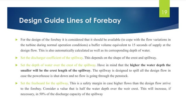 Lec7. Design Of Forebay-1.pdf | Canoeing and Kayaking | Extreme Sports