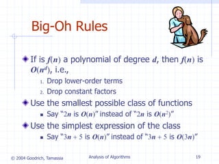analysis of algorithms | PPT