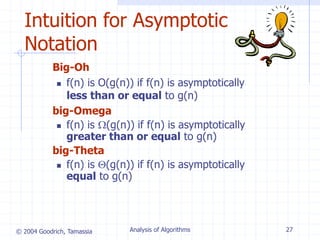 analysis of algorithms | PPT