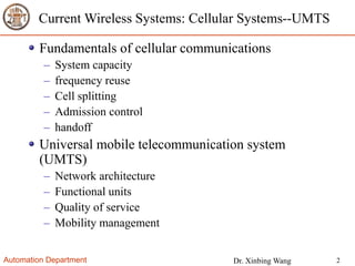Lecture of wirless communication with overall summary | PPT | Computer Networking | Computing