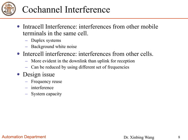 Lecture of wirless communication with overall summary | PPT | Computer Networking | Computing