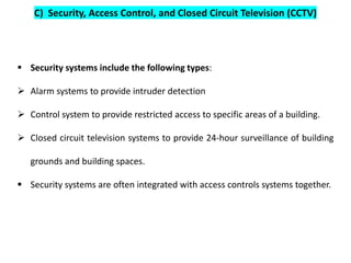 Lec7 technical installations special systems | PPT