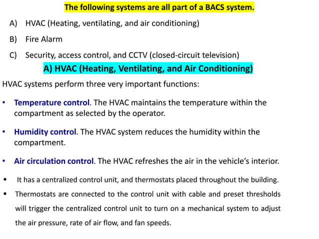 Lec7 technical installations special systems | PPT