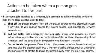 Causes of Electrical accidents and Factors affecting the severity of ...