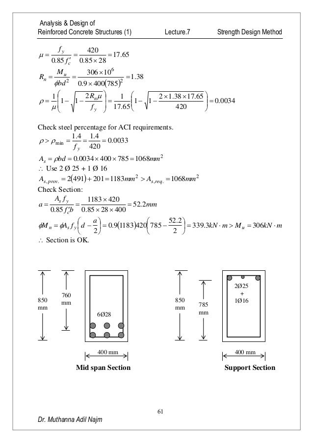 Lec.7 strength design method rectangular sections 3