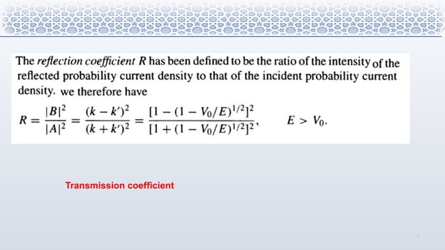 Lec7, 2-Particle in a finite potential well.pptx