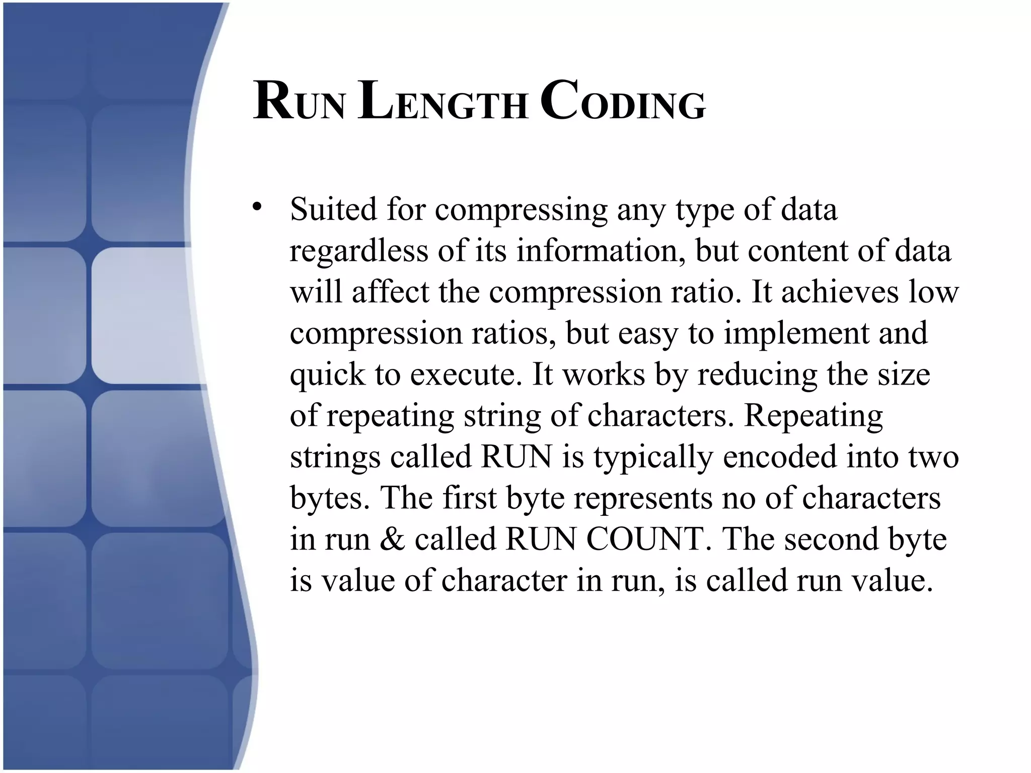 Lec7 8 9_10 coding techniques | PPT | Programming Languages | Computing