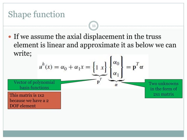 Finite Element Analysis of Truss Structures | PPTX