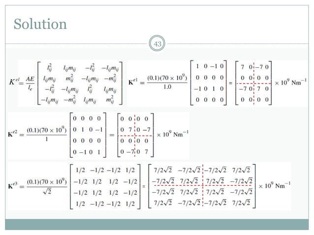 Finite Element Analysis of Truss Structures | PPTX