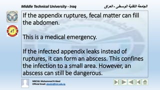 Lec 7 acute appendicitis and cholescystitis | PPTX | Digestive ...
