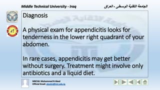 Lec 7 acute appendicitis and cholescystitis | PPTX | Digestive ...