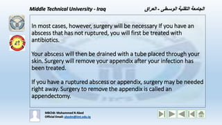 Lec 7 acute appendicitis and cholescystitis | PPTX | Digestive ...