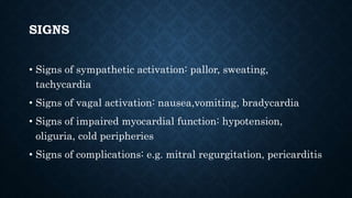 Lec7 angina, mi | PPTX | Heart and Cardiovascular Diseases | Diseases ...