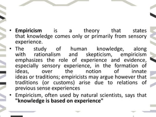 Lec 7 different theories | PPT