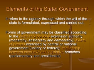 Lec 7 elements_of_the_state | PPT