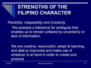 Lec 7 filipino_values | PPT