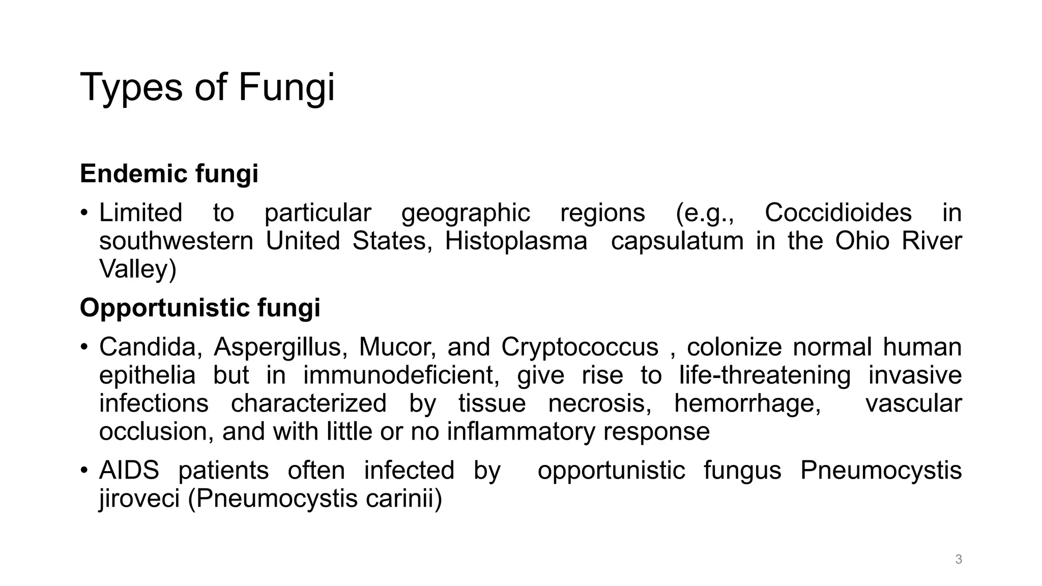 Lec 7 fungal infections | PPT
