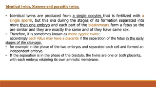 Implantation, Embryonic membrane and Twinning | PPT