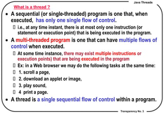 Lec7!JavaThreads.ppt java multithreading | PPT