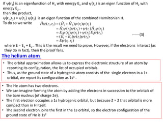 unit 5 Orbital approximation | PDF