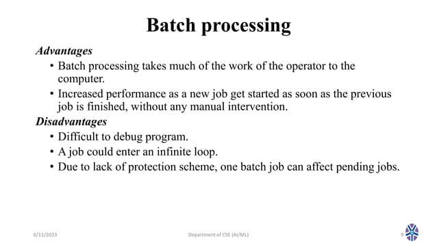 CS403: Operating System : Lec 7 OS Properties.pptx | Operating Systems ...