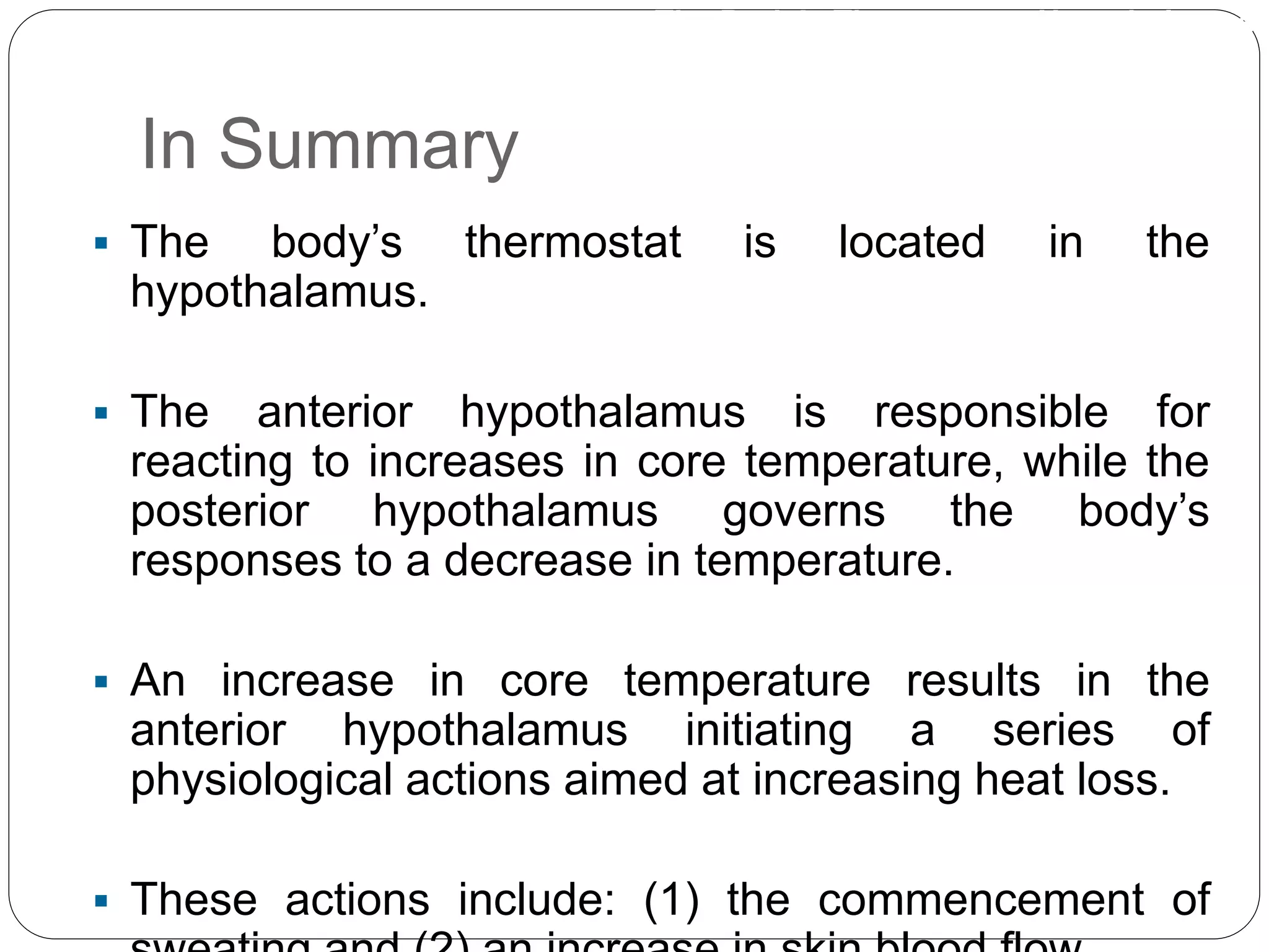 Lec 7 tempreture regulation Physiology of Exercise | PPTX