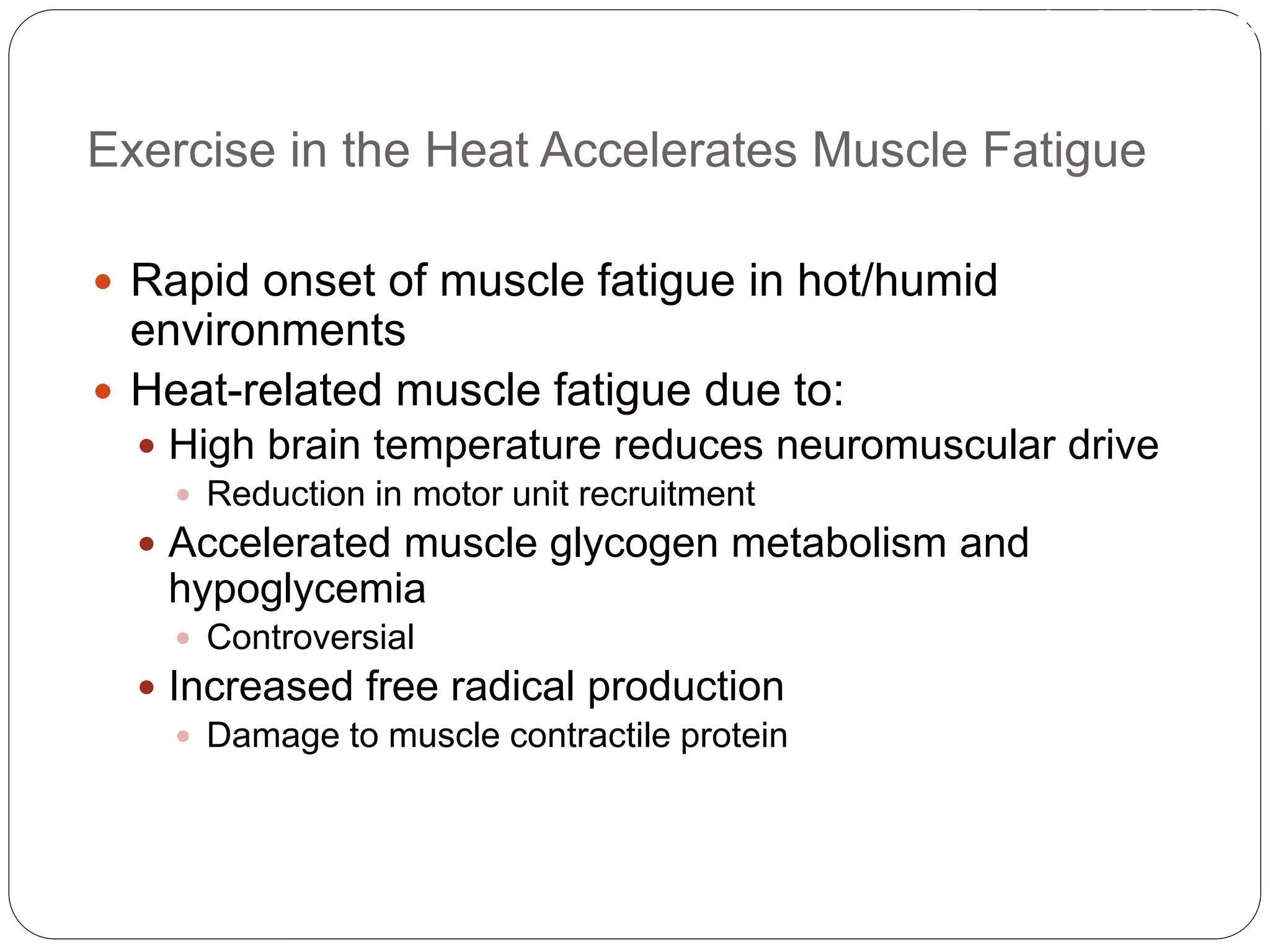 Lec 7 tempreture regulation Physiology of Exercise | PPTX