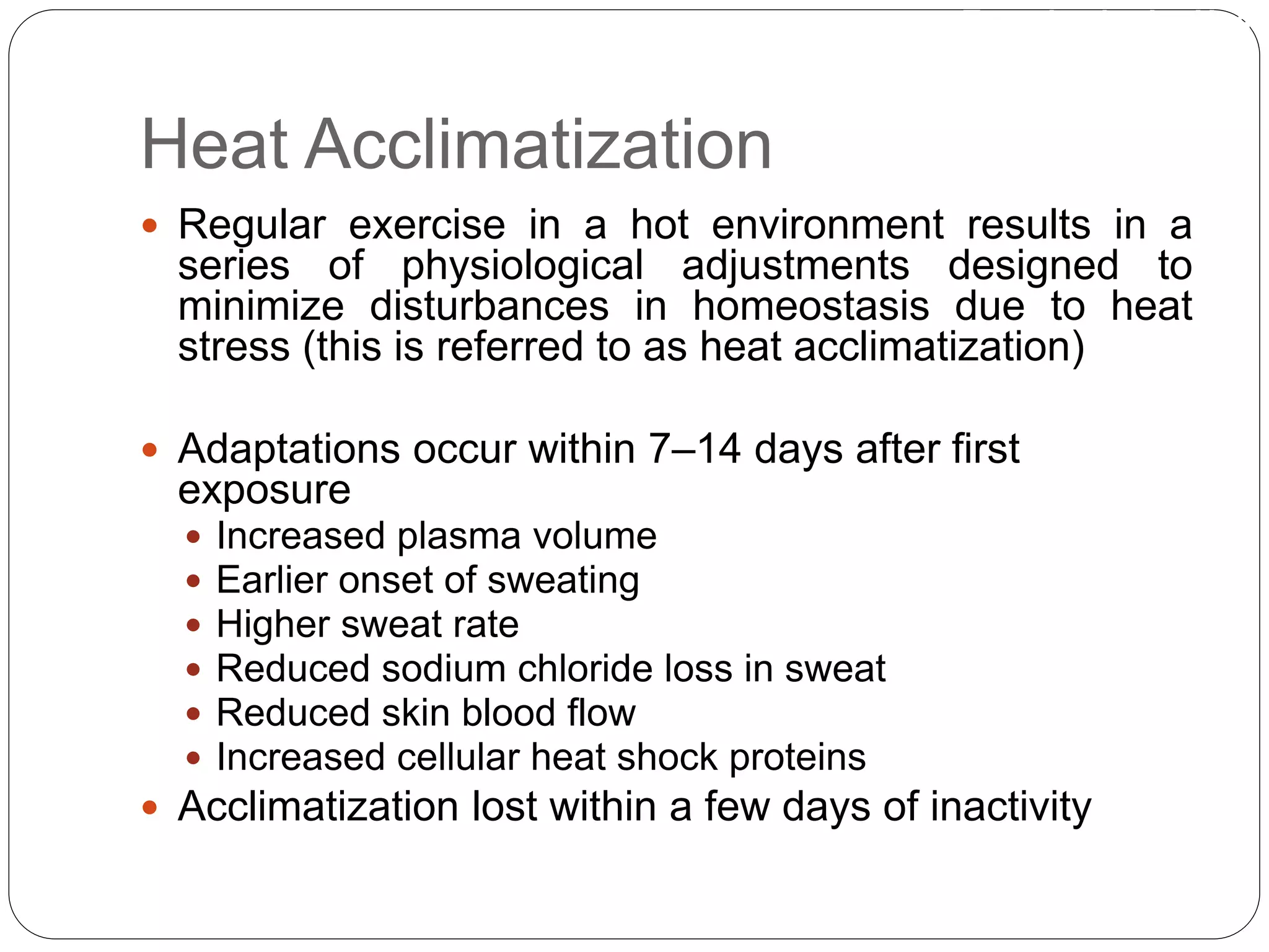 Lec 7 tempreture regulation Physiology of Exercise | PPTX