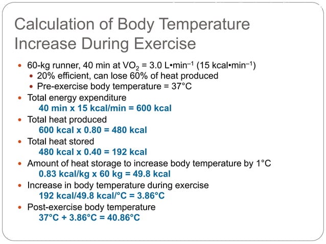Lec 7 tempreture regulation Physiology of Exercise | PPTX