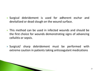 Wound Debridement | PPTX